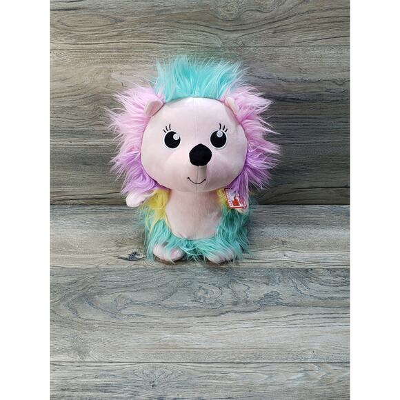 Gund | Toys | Gund Stumpies Hedgehog Pastel Rainbow Hair Stuffed Animal ...